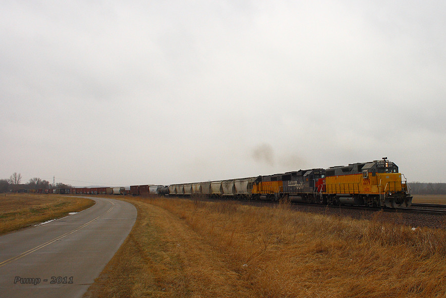 Westbound UP Local Train